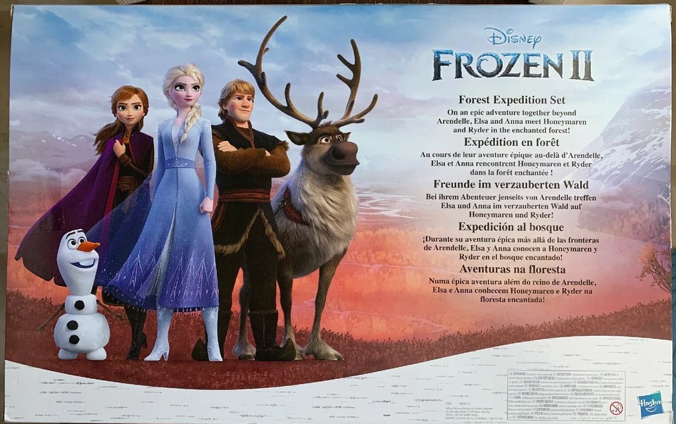 Frozen 2 Forest Expedition Fashion Doll Playset Anna Elsa Ryder ...