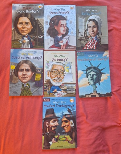 Set Of 8 Who Was book series | eBay