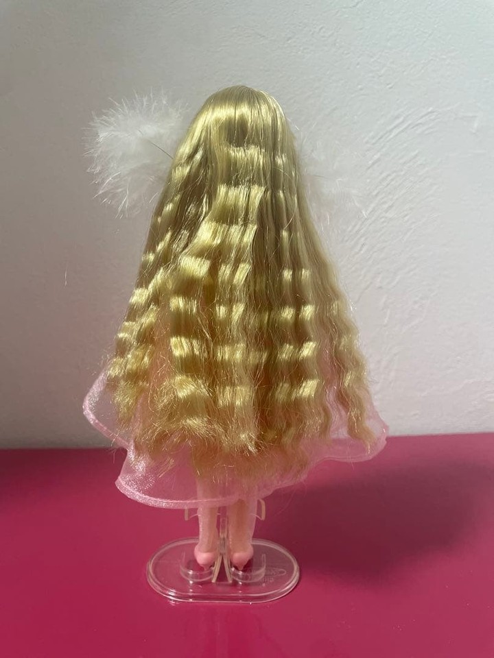 Licca-chan doll body, pink dress, with stand | eBay