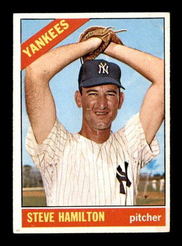 1966 Topps #503 Steve Hamilton EX+ X3396183 | eBay