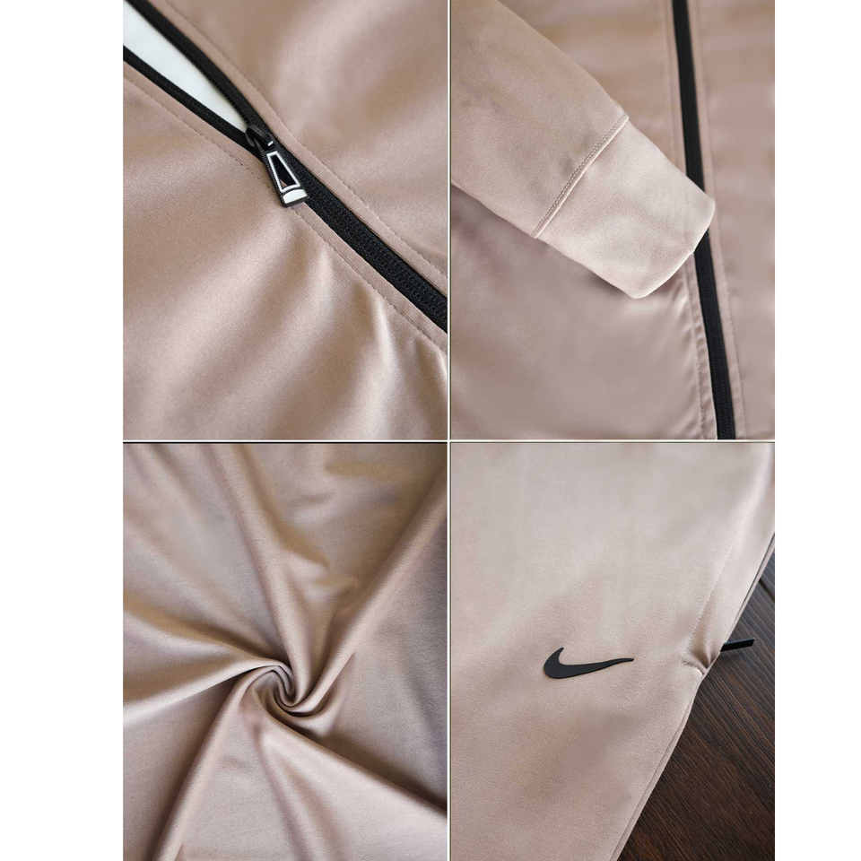 Men’s Beige Sports Tracksuit Set – Zip Jacket & Joggers | Same Day ...