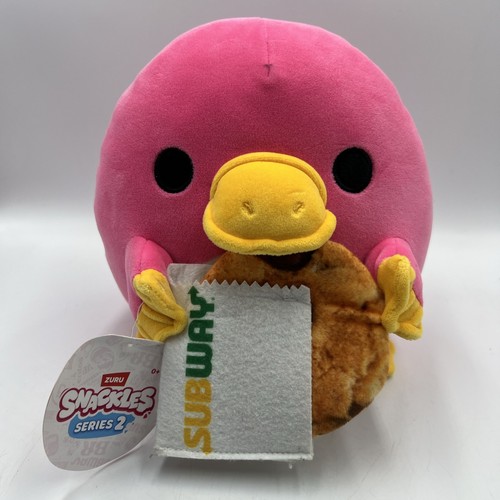 Whitney Platypus Subway Cookie Soft Plush Toy Cuddly Squishy Snackles ...