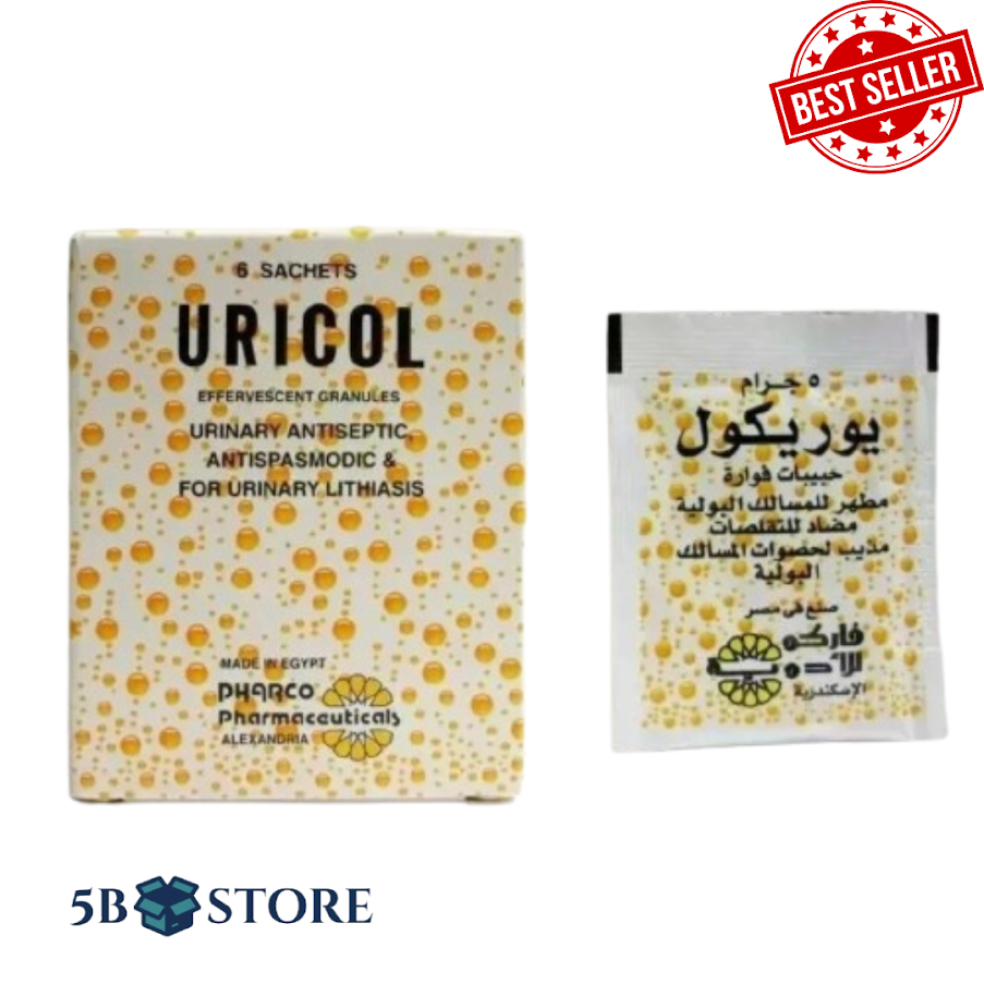 Uricol Effervescent Granules Urinary Antiseptic, For Urinary Lithiasis ...
