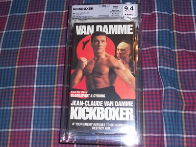 Kickboxer VHS Sealed & Graded 9.4 REWIND LIKE IGS, VGA, CGC | eBay