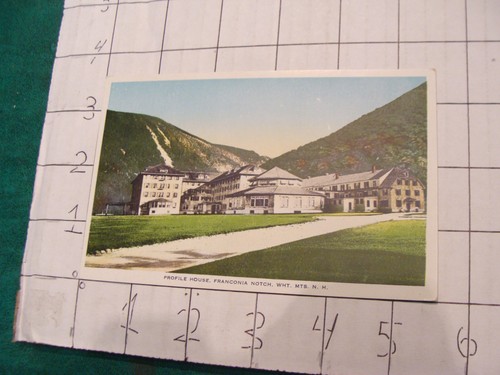 Vintage Postcard: NH--PROFILE HOUSE, FRANCONIA NOTCH, WHTE MTS | eBay