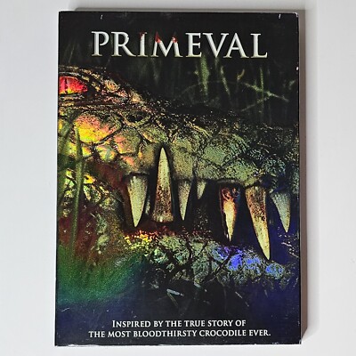 Primeval DVD The Most Blood Thirsty Crocodile Ever 2007 Widescreen ...