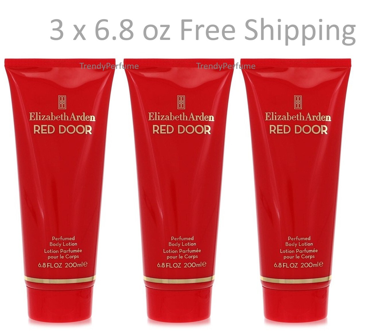 Red Door Body Lotion Powder Deodorant Perfume By Elizabeth Arden For ...