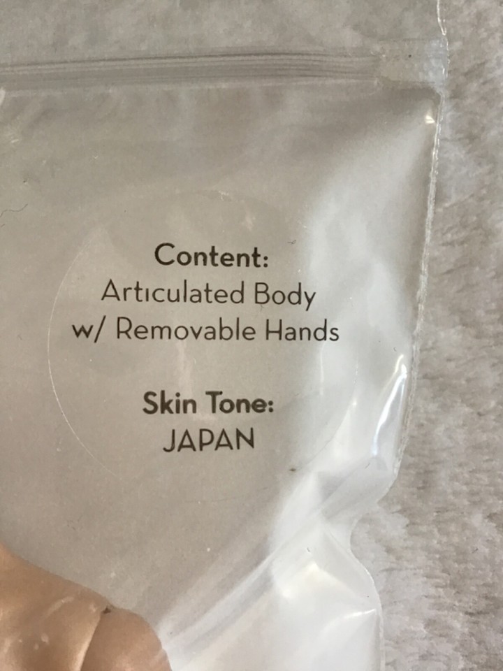 FASHION ROYALTY JAPAN SKIN TONE BODY 12.5”Jointed Integrity Toy ...
