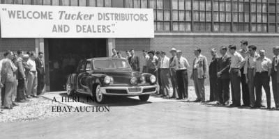 Tucker 48 automobile press introduction dealer photo photograph | eBay