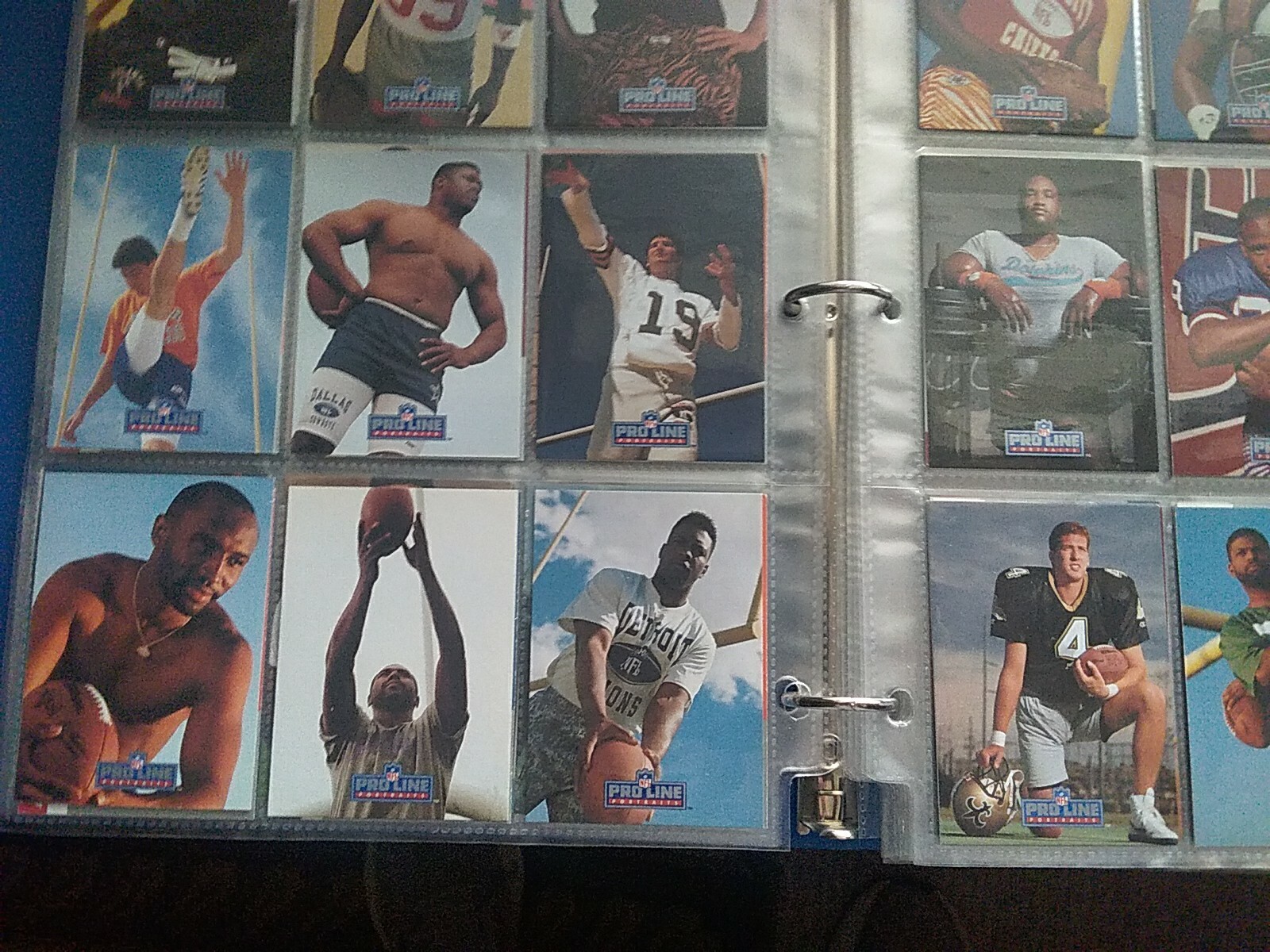 1991 NFL Pro Line Portraits Football, Complete Set (1-307) W/album ...