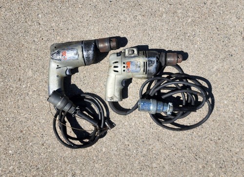 Vintage Black & Decker 3/8" Heavy-Duty Holgun & Scru DRILL- CORDED ...