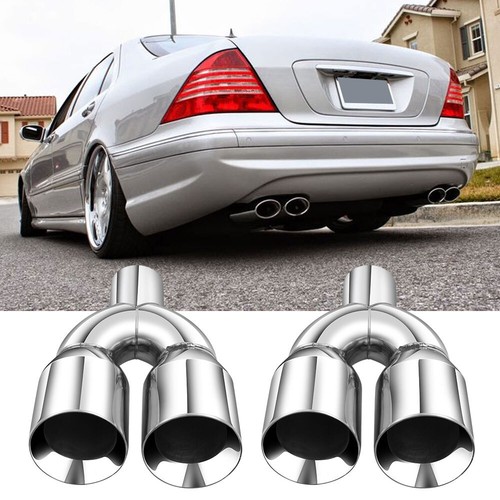 For Mercedes-Benz AMG W212 E350 E400 C63 C300 C350 W204 2.5''Dual ...