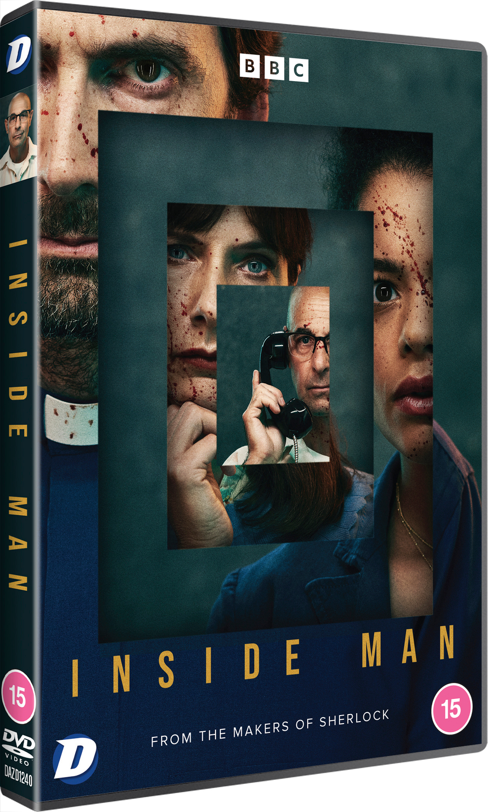 Inside Man (DVD) Dylan Baker Eke Chukwu Lydia West Dolly Wells Kate ...