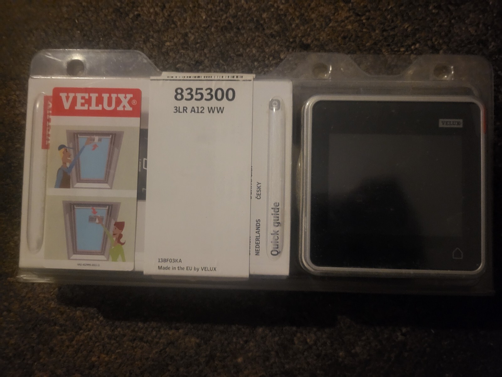 Velux Integra Wireless Remote Control Pad 835300 - 3LR A12 WW for sale ...
