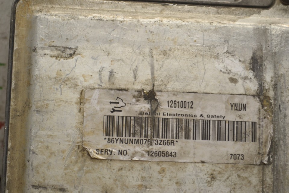 2007-08 GMC Acadia Engine Control Unit ECU 12605843 Module 811-6e5 | eBay