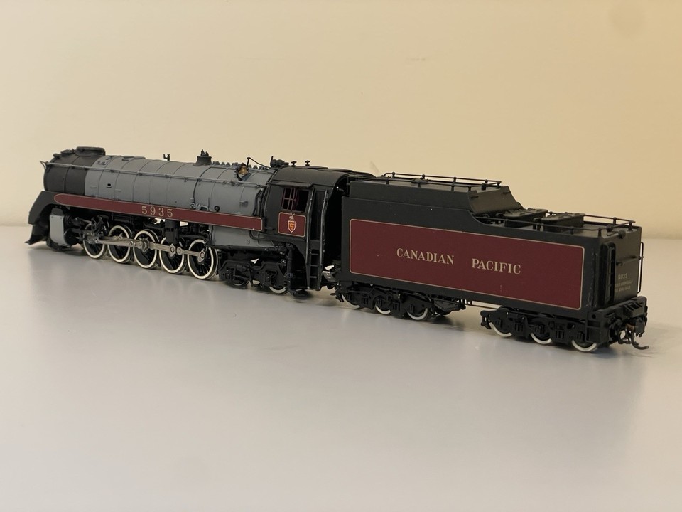 HO Scale Model Train Van Hobbies Brass Canadian Pacific Selkirk 2-10-4 ...