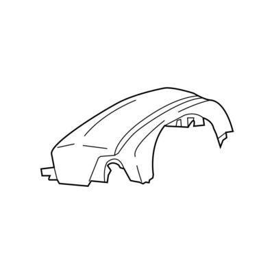 Genuine OEM Upper Steering Column Cover For BMW 51456805426 | eBay