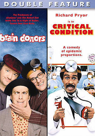 Brain Donors/ Critical Condition (DVD, 2008, 2-Disc Set) for sale ...