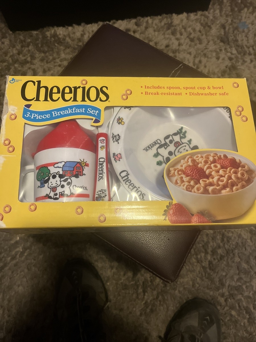 Bowl Of Cheerios With Spoon