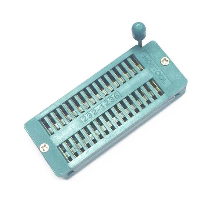 5PCS NEW IC 32P 32Pin ZIF DIP Test Tester Socket 2.54MM Narrow Body | eBay