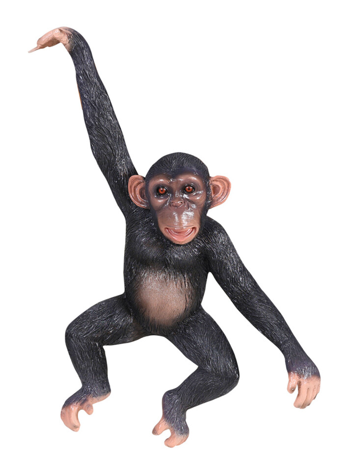 Monkey Statue - Life Size 3FT Hanging Monkey - Indoor/Outdoor | eBay