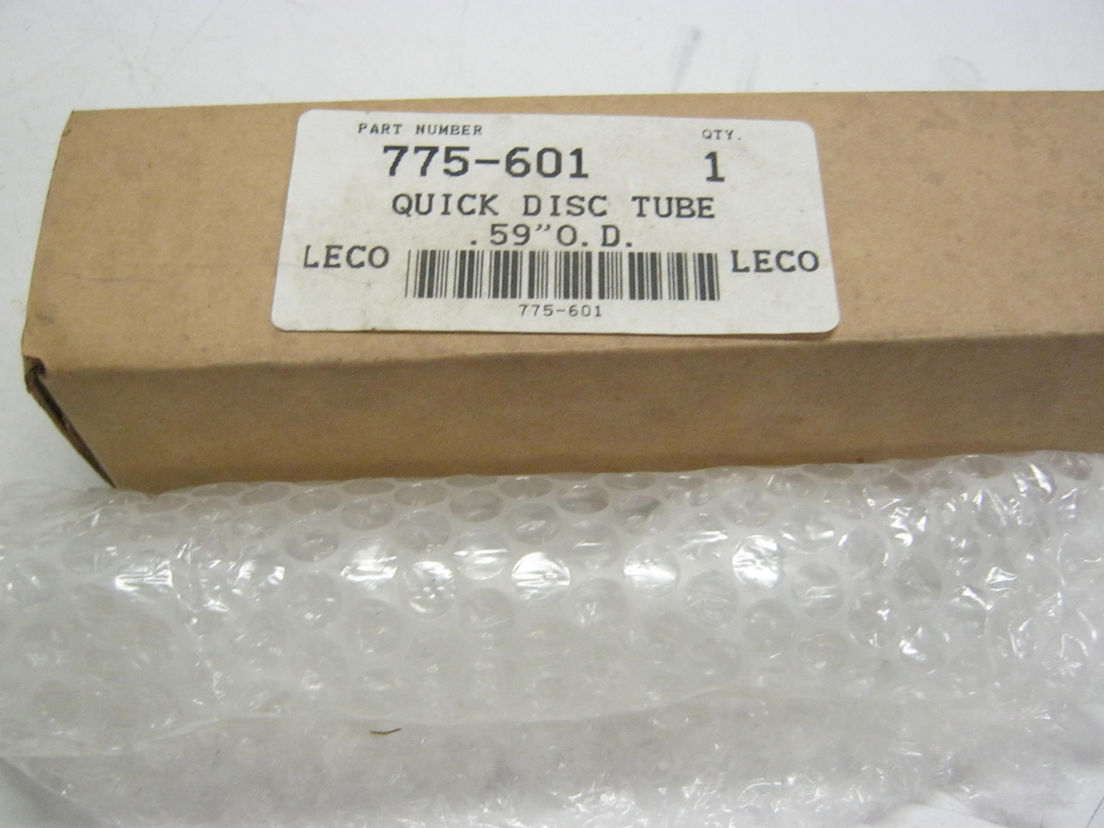 Leco Model: 775-601 Reagent Quick Disc Tube. .59" O.D. New Old Stock | eBay