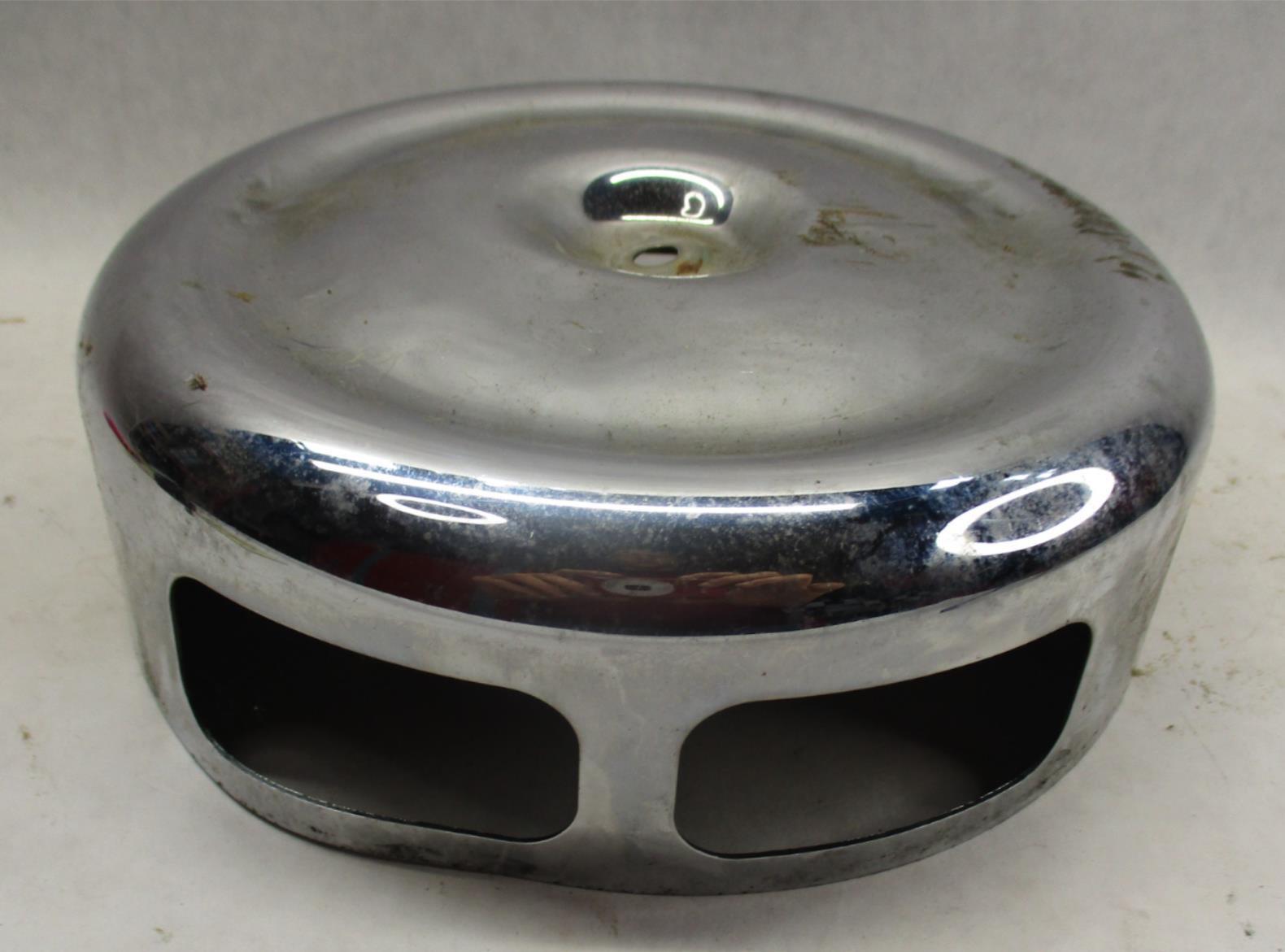 Harley Davidson 8" Chrome Air Cleaner Cover | eBay