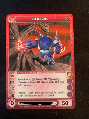 Grook - Dawn of Perim - Chaotic Card - Choose Your Stats! | eBay