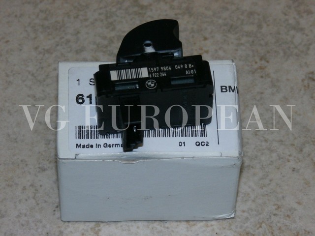 BMW E 83 X 3 Front Passenger Window Switch Gray OEM 61316922244 for ...