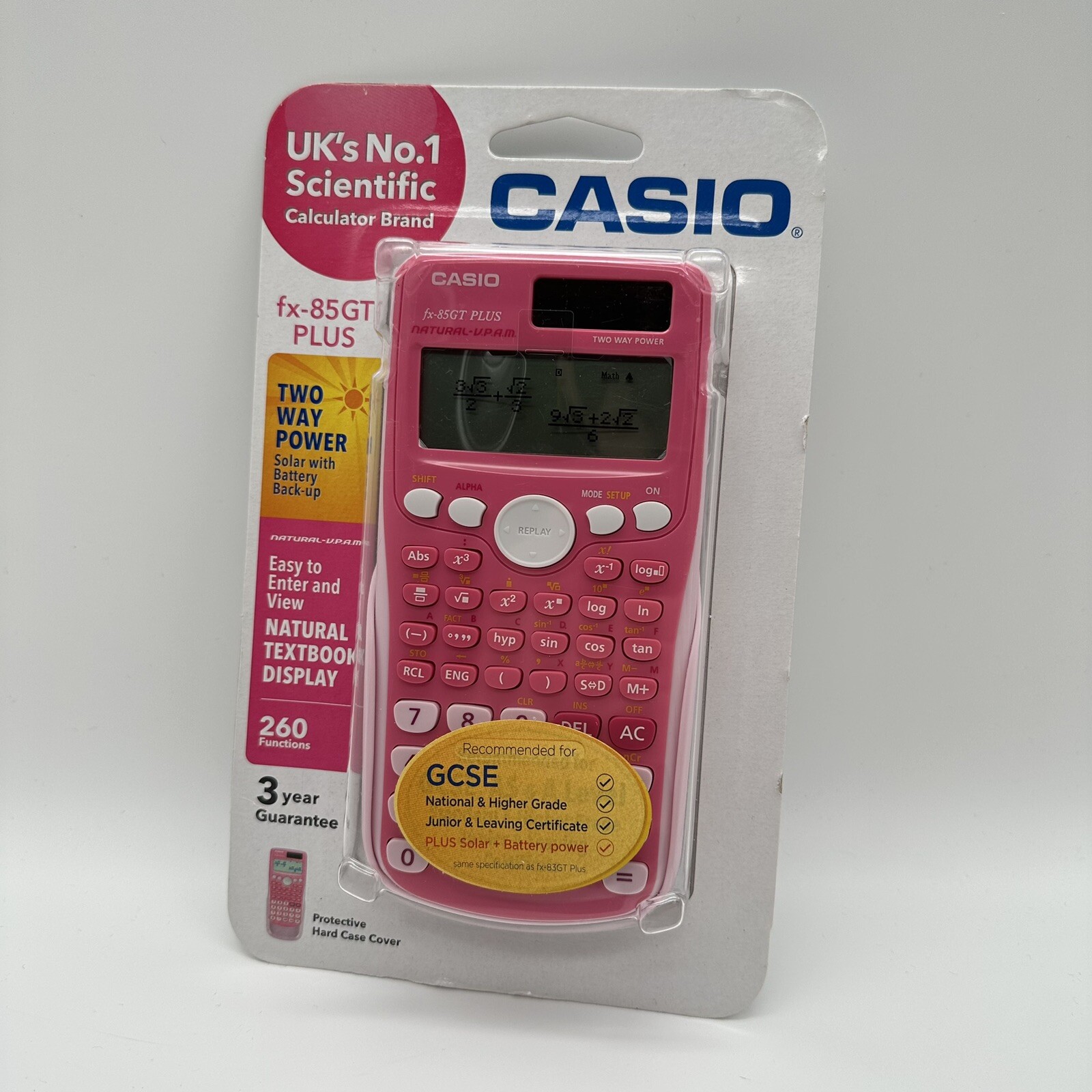 Casio FX 85 GT Taschenrechner - Pink online kaufen | eBay
