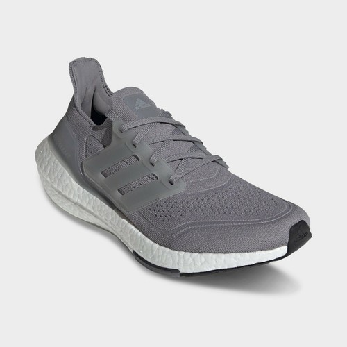 Men's Adidas UltraBoost 21 Running Shoes Grey / White Sz 7.5 FY0381 | eBay