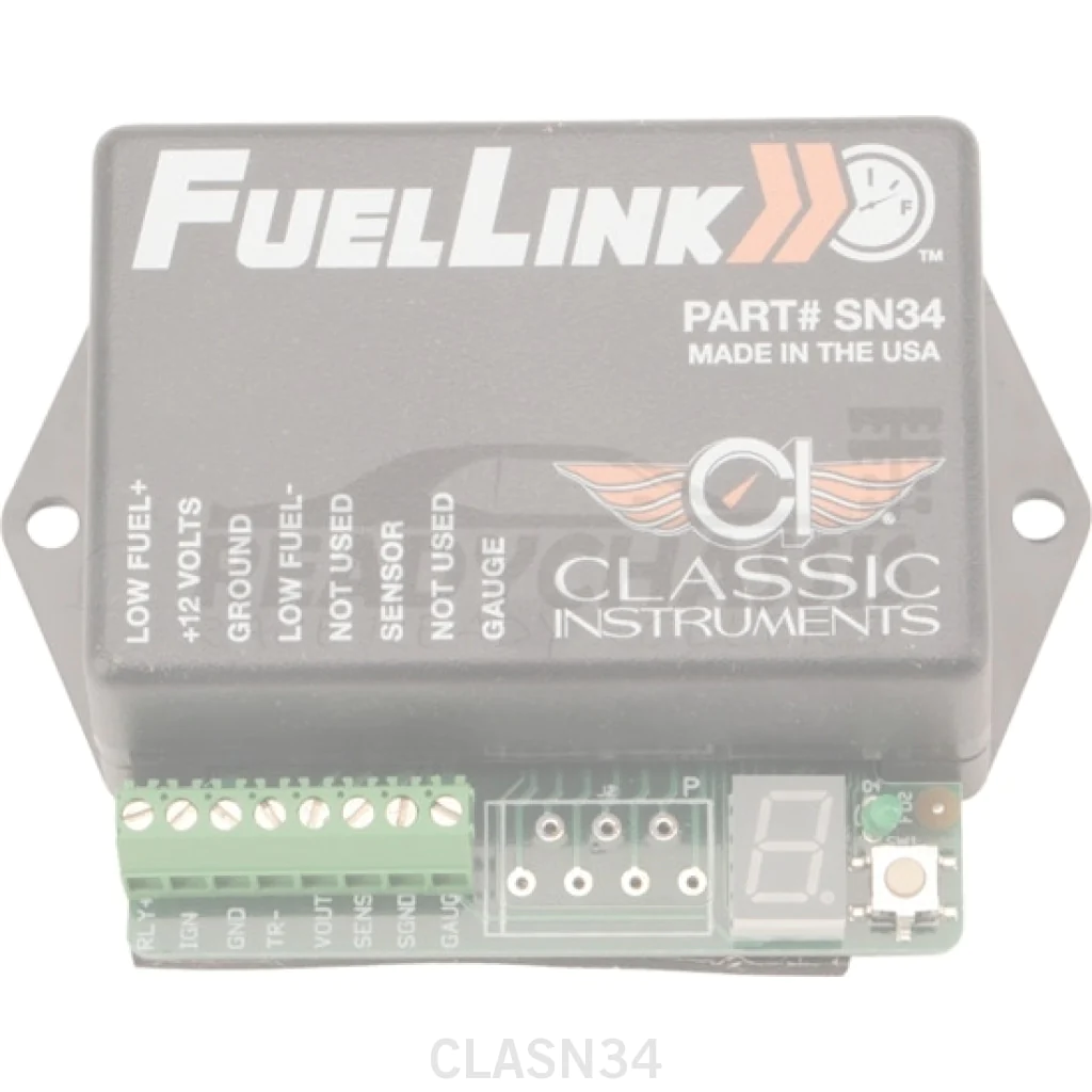Fits Classic Instruments Fuellink Fuel Interface SN34 | eBay