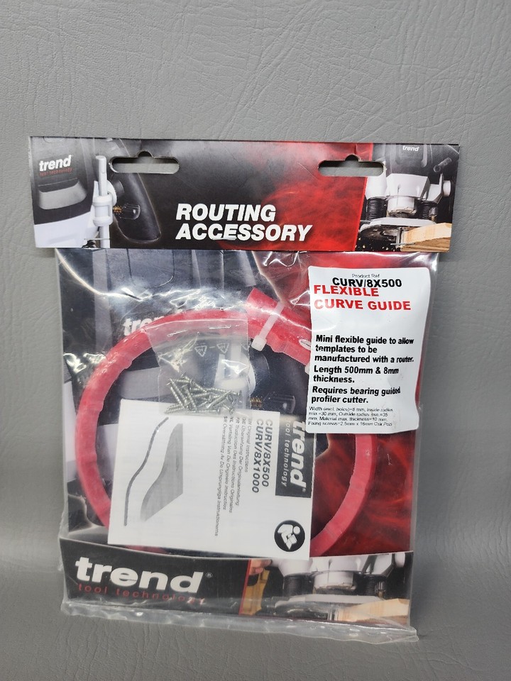 Trend CURV/8X500 - Mini Flexible Curve Guide 8Mm X 500Mm | eBay