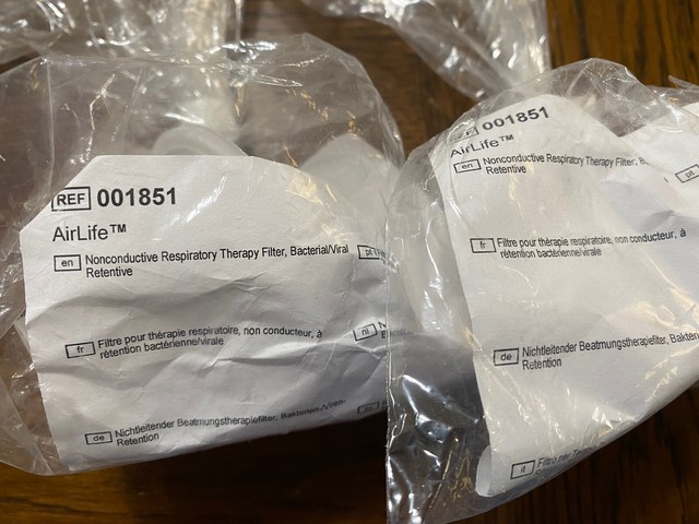 Factory Vyaire Airlife Bacteria Filter # 001851 for sale online | eBay