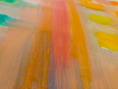 Sunlit Tapestry: Celebration of Color Light / Crayon Dry Wet / Matthew ...