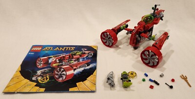 Lego 8060 Typhoon Turbo Sub - Atlantis - Open, Cmp | eBay