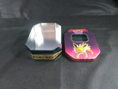 Empty Pokemon TCG Elemental Power Tin With Jolteon GX Art Work | eBay