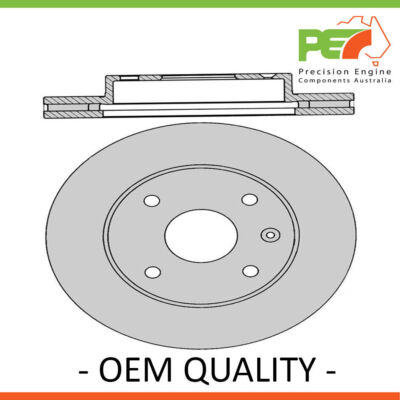 2x New *PROTEX* Disk Brake Rotors - Front Fits HOLDEN VIVA JF 4D Wgn ...