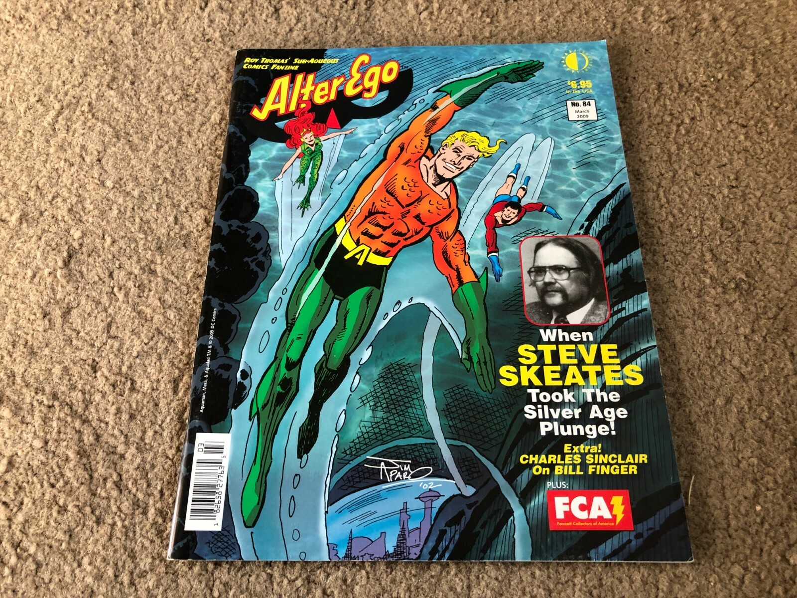 #84 ALTER EGO comic book magazine AQUAMAN - STEVE SKEATES | eBay