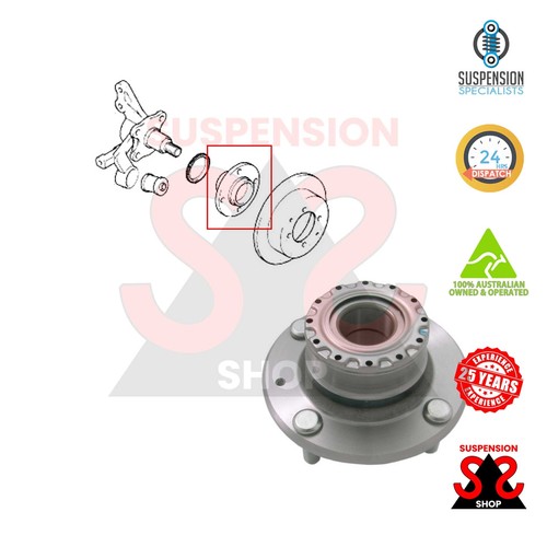 Rear Axle Wheel Hub Suit KIA Cerato 2.0 CERATO I Saloon (LD) | eBay ...