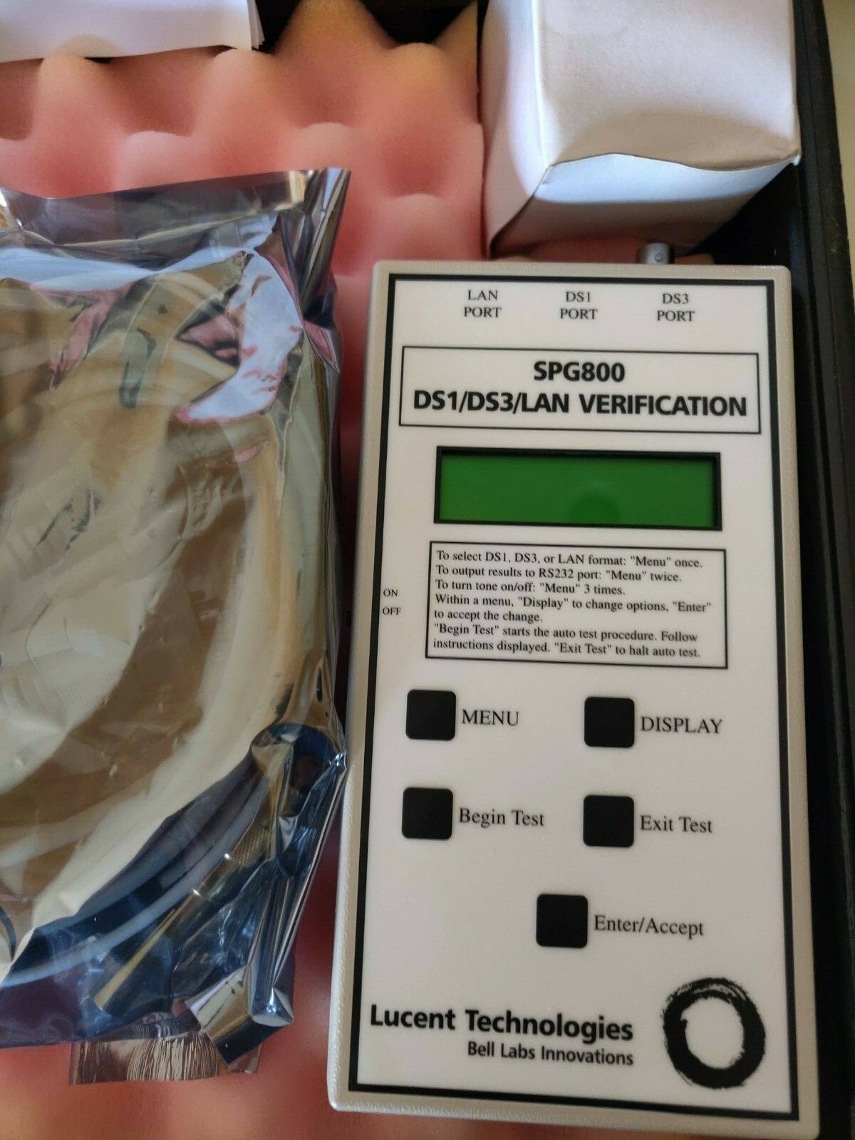 Alcatel Lucent LNW91 Metropolis DMX Continuity Test Kit SPG800 | eBay