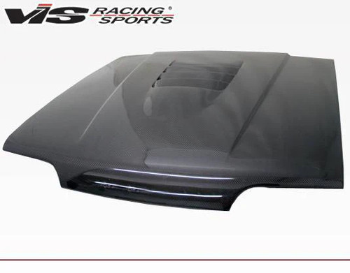 VIS Racing Carbon Fiber Hood Cobra R 2000 Style for Ford MUSTANG 2DR 94 ...