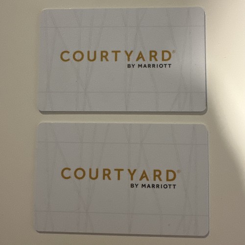 2 x Hotel Room Key COURTYARD by Marriott hotel White RFID Card | eBay