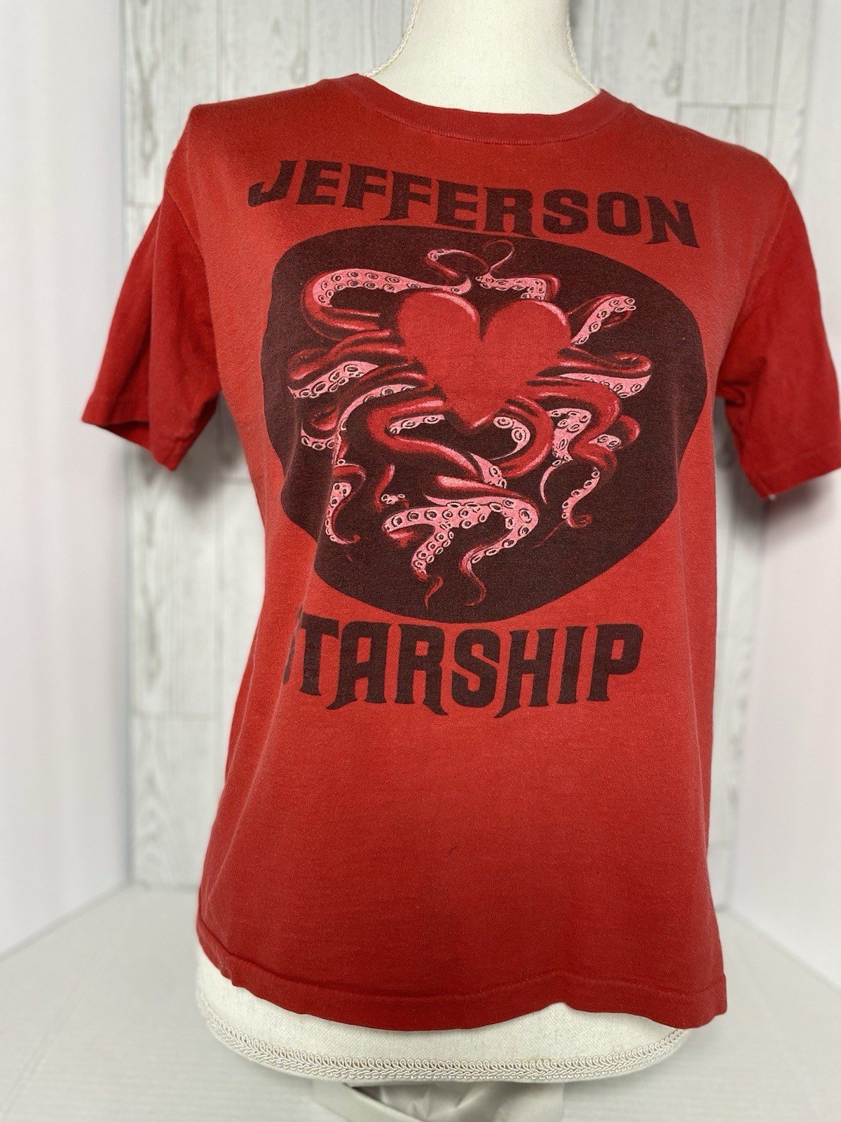 Rare Vintage 1975 Jefferson Starship Red Octopus Conc… - Gem