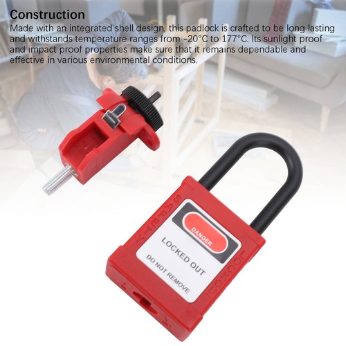 Lockout Tag Out Padlock Set Insulated Anti Loss Safety Padlock With ...