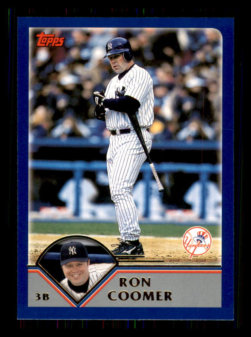 2003 Baseball Topps Ron Coomer New York Yankees #204 | eBay