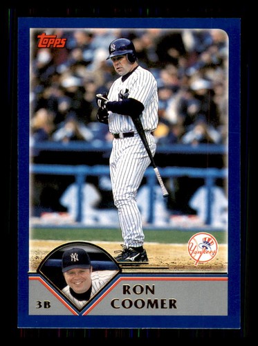 2003 Baseball Topps Ron Coomer New York Yankees #204 | eBay