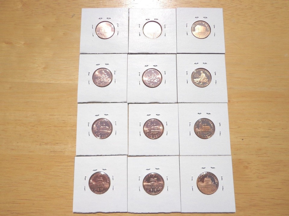 2009 P D S Lincoln Cent Penny Proof 12 Coin Set Lot LP1 LP2 LP3 LP4 | eBay