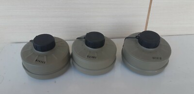 LOT 3 NEW SEALED PREMIUM ISRAELI NATO NBC 40mm GAS MASK FILTER IDF | eBay