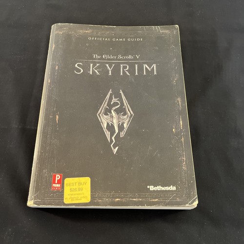 Bethesda The Elder Scrolls V Skyrim Game Guide With Map | eBay